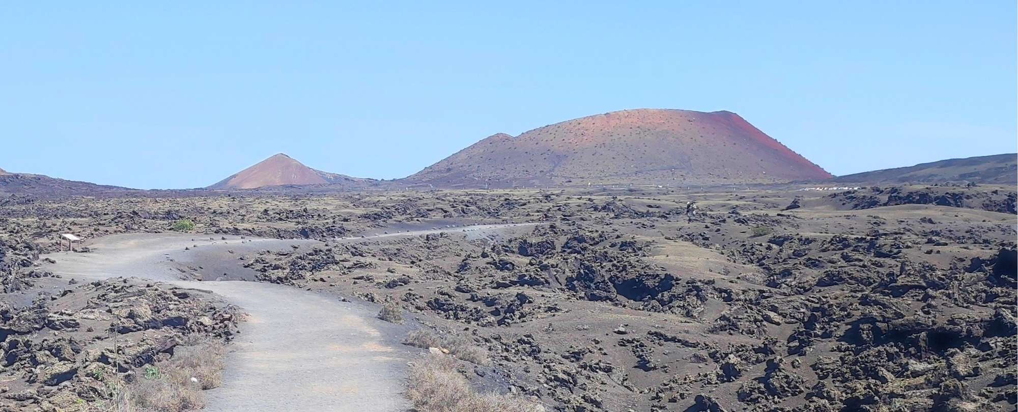 Rando facile, volcan spectaculaire : la Montaña Colorada – derrière l ...